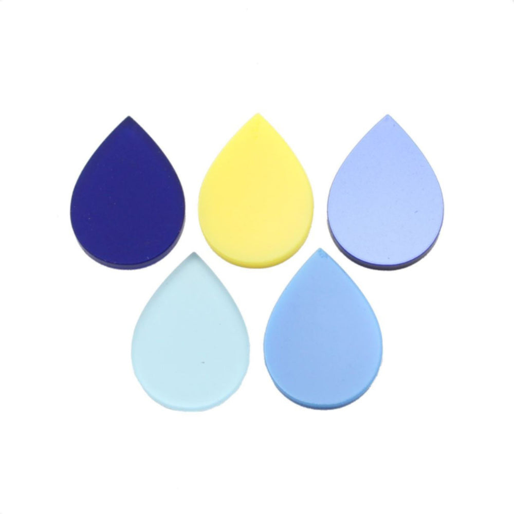 30mm Emoji Pee Wee Droplet Embellishment