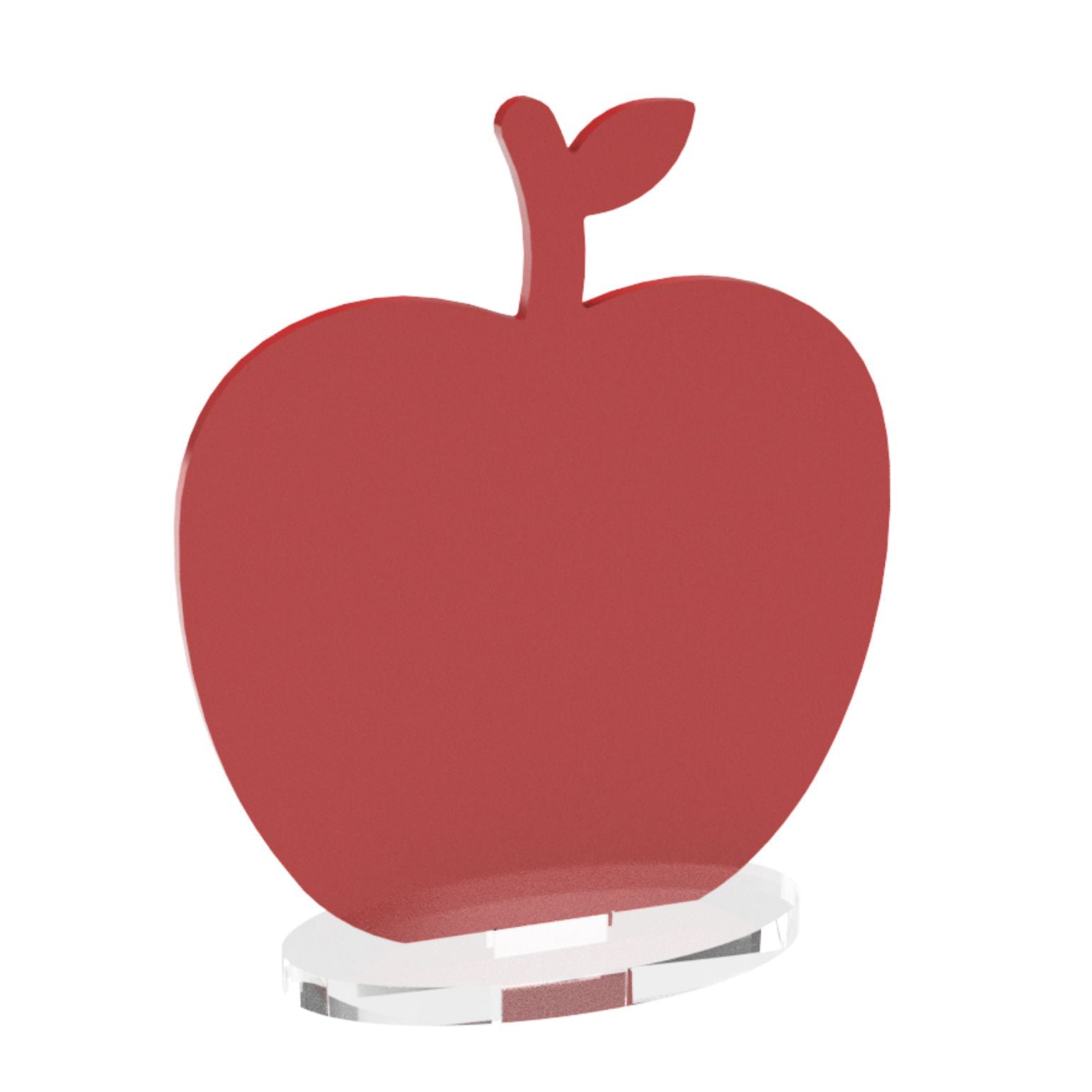 Freestanding Acrylic Apple - 150mm