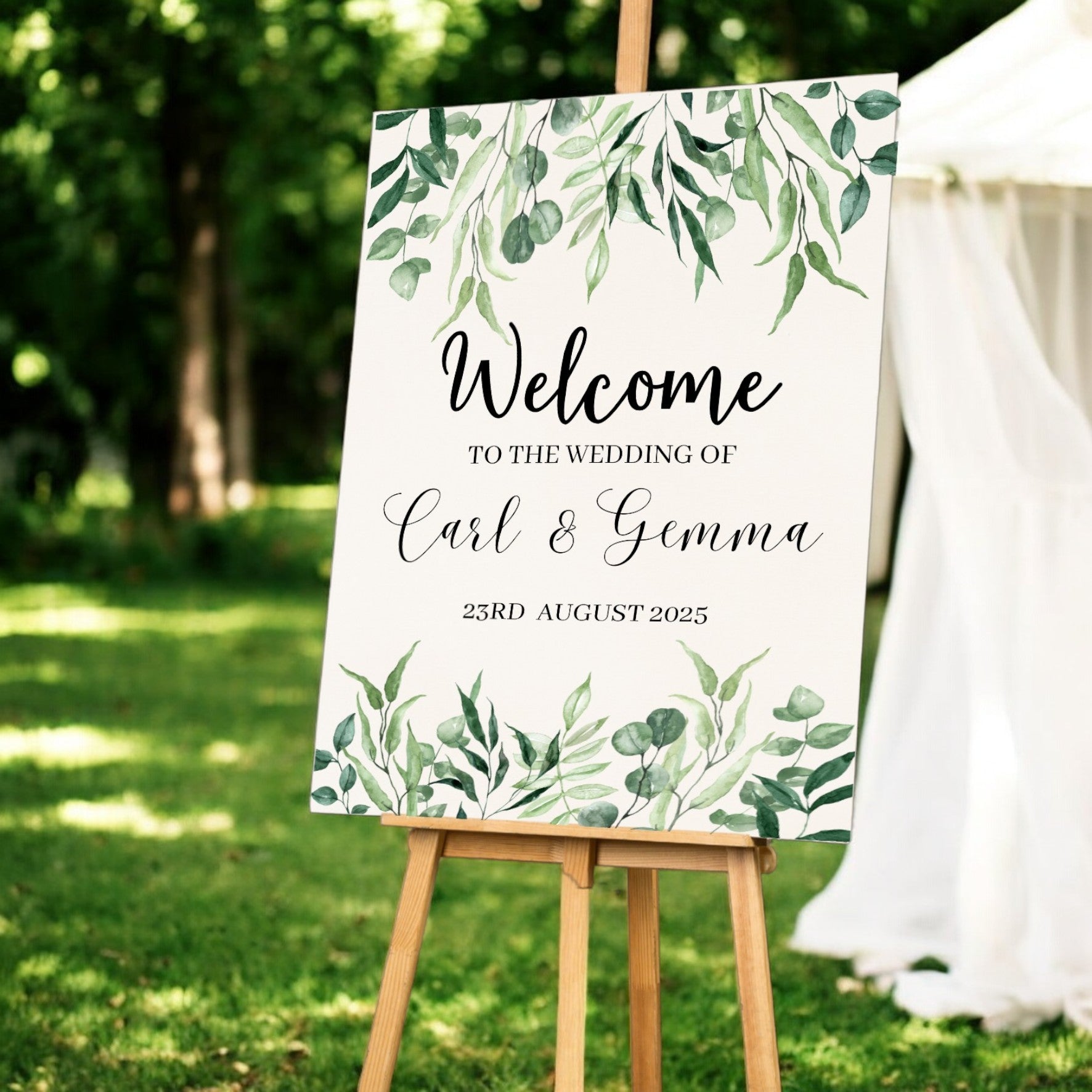 A2 CUSTOM PRINTED VINYL SIGNAGE